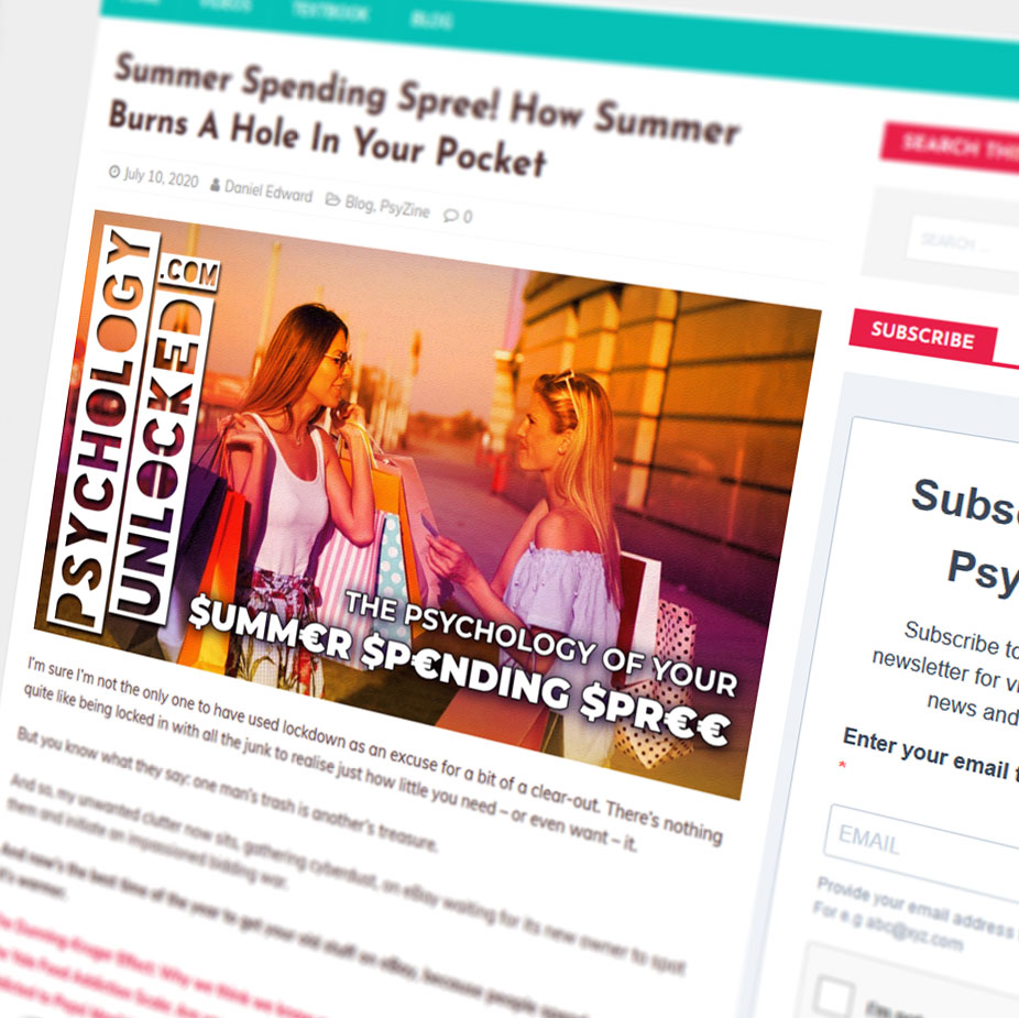 Writing Portfolio – Daniel Edward