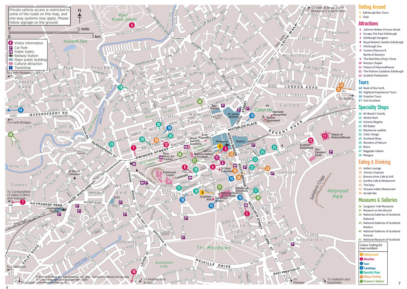 Edinburgh – Map – Daniel Edward